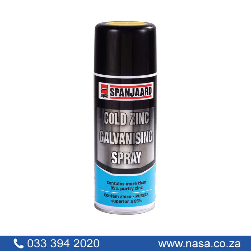 Spanjaard Cold Zinc Galvanising Spray 400ml | Nasa Tool and Safety
