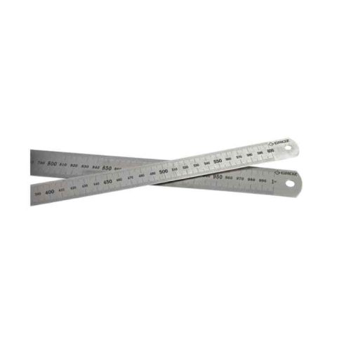 Groz Ruler Steel 600mm | Nasa Tool and Safety