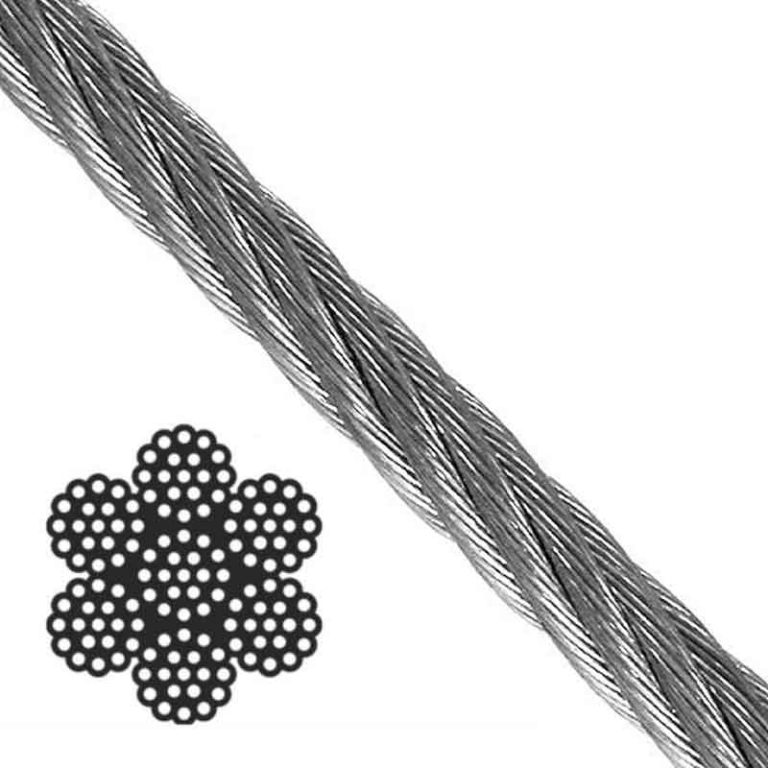 Steel Wire Rope 6×19 IWRC 10mm-19mm | Nasa Tool and Safety